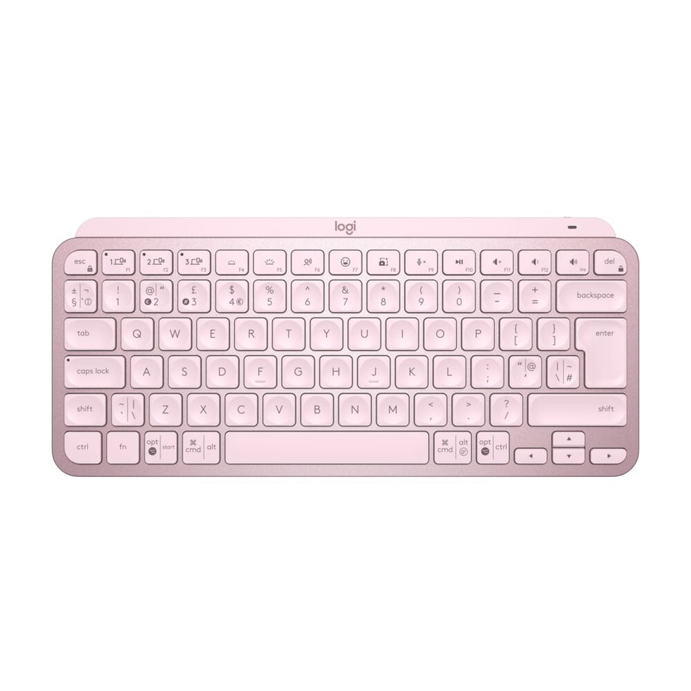 Teclado Logitech Mx Keys Mini Rose — IBEAM STORE